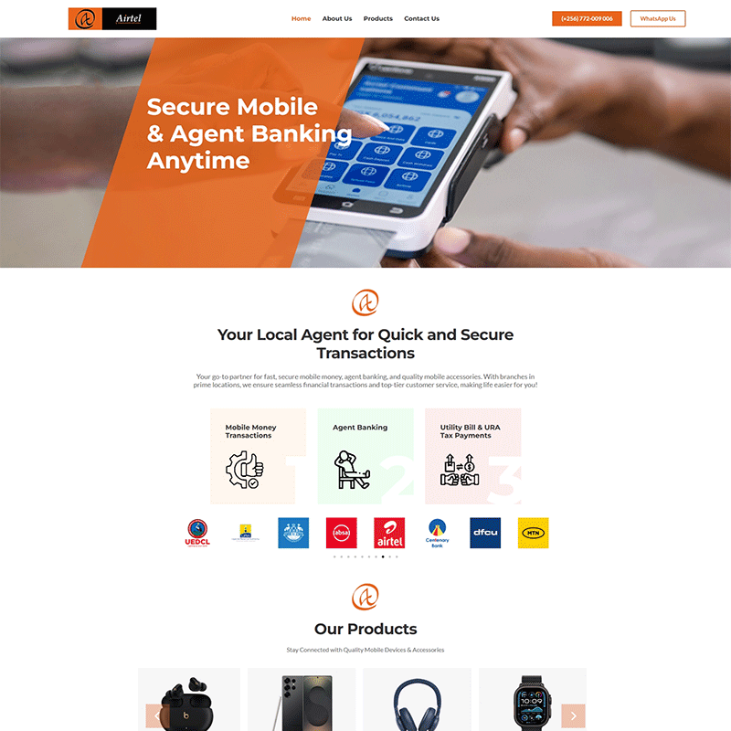 Airtel Communications Uganda - WordPress Experts UG