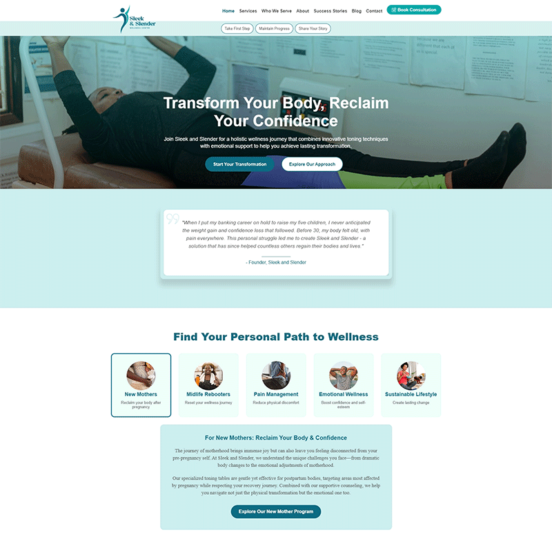 Sleek & Slender - WordPress Experts UG
